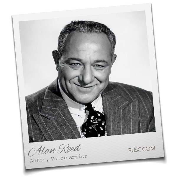 Alan Reed: The Versatile Voice Behind Fred Flintstone and Old-Time Radio