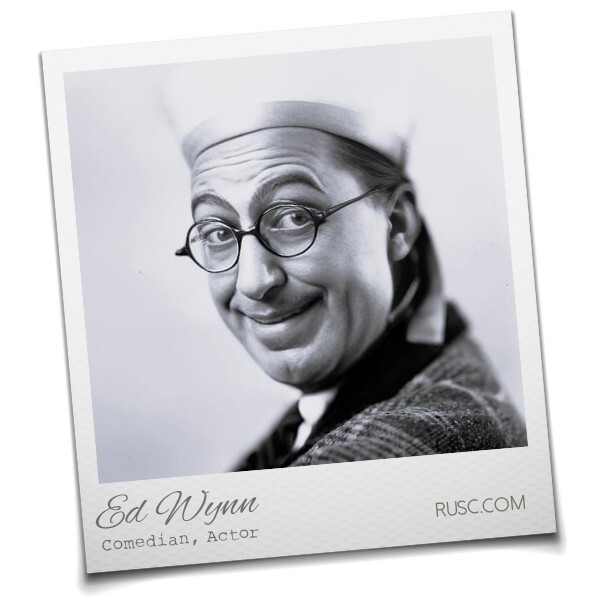 The Legendary Ed Wynn: From Vaudeville to Dramatic Stardom