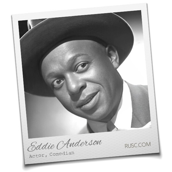 Eddie "Rochester" Anderson: Trailblazing African-American Radio Star