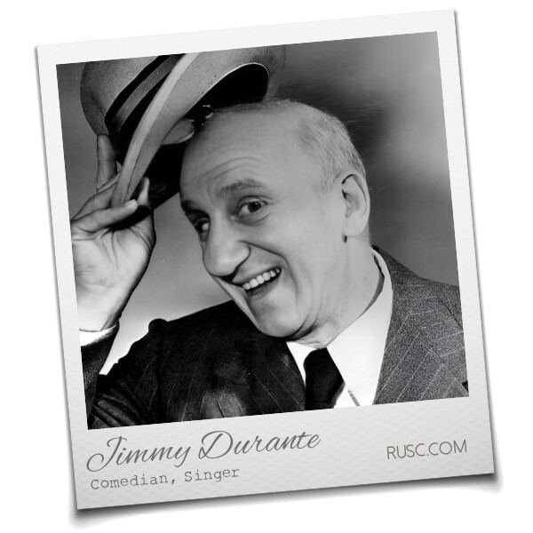 Jimmy Durante: The Irrepressible Star of Old-Time Radio History