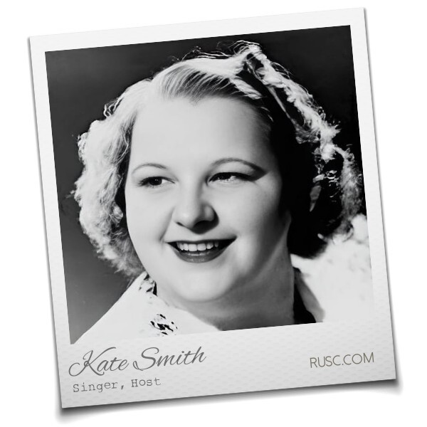 Kate Smith: The Songbird of the South and Radio's First Lady