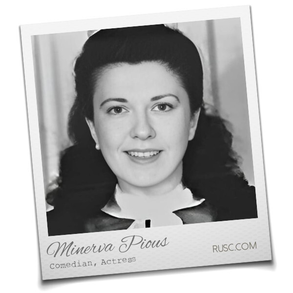 Minerva Pious: The Malapropism Queen of Old-Time Radio History